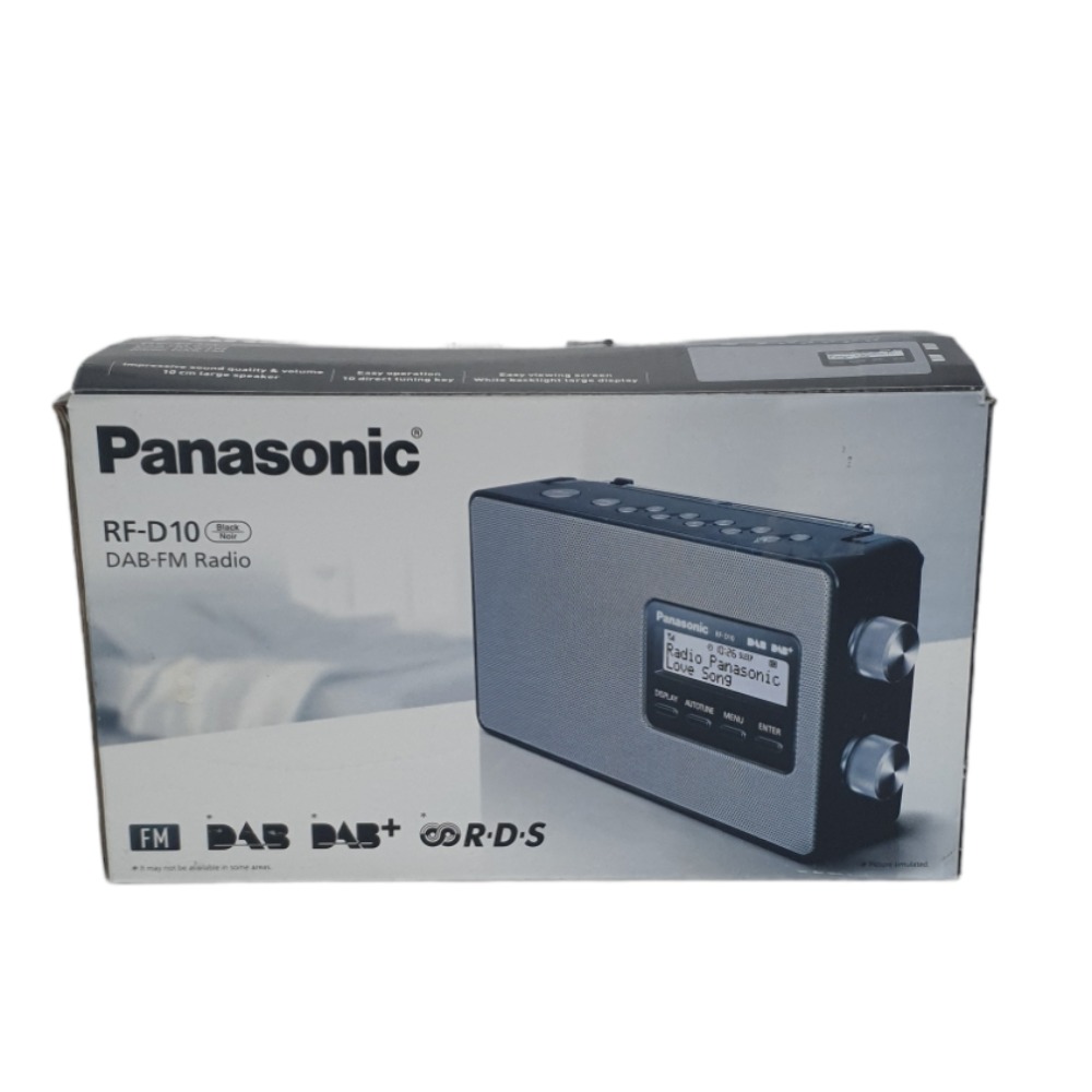 Like New Panasonic RF-D10 DAB Radio - Own4Less